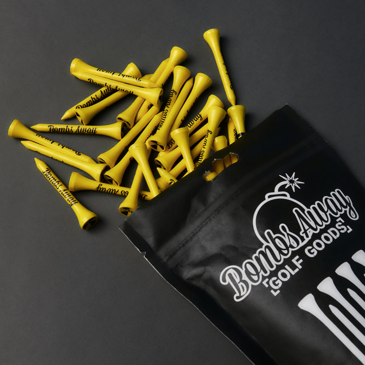 Nuclear Bamboo Golf Tees 54mm, 70mm, 83mm – Bombs Away golf goods